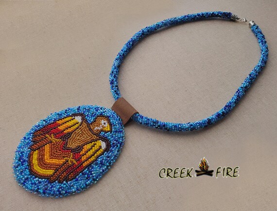 Authentic Native American Handmade Hawk Seed Beaded Rope - Etsy