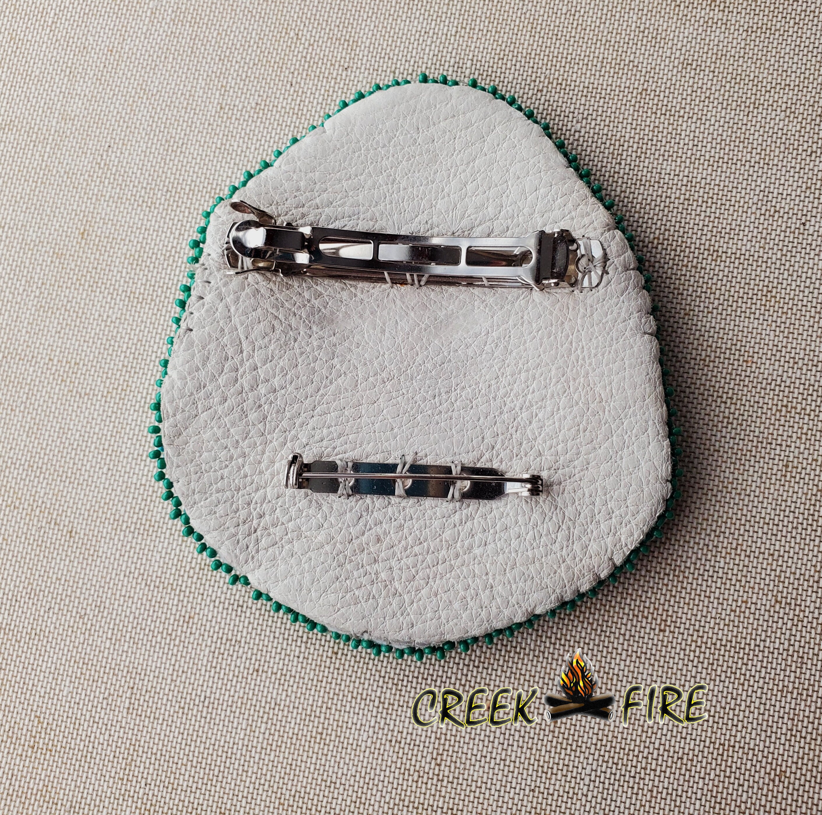 Authentic Native American Muskogee Creek Handmade Beaded Hawk Barrette ...