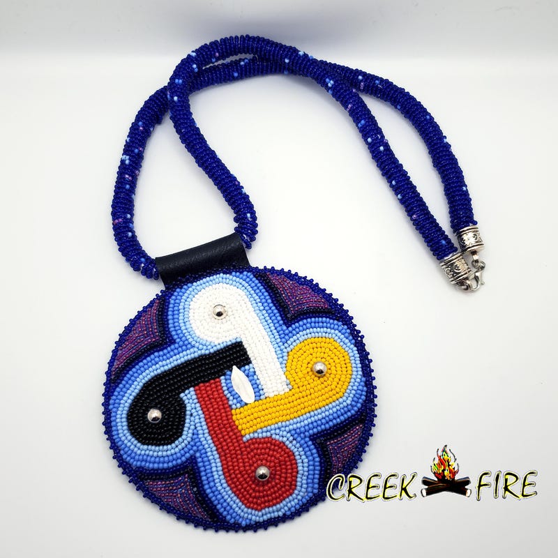 Beaded Medallion Native - Etsy