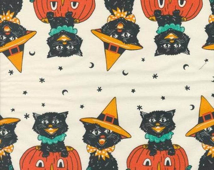 16" Wide Toweling Retro Halloween Meow 920 313 Stacy Iest Hsu Sold by 1 ...