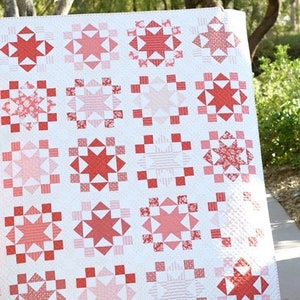 Primrose Quilt Kit Featuring Lighthearted Pink Quilt Kit*primrose Quilt ...