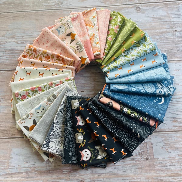 Woodland Fat Quarter - Etsy