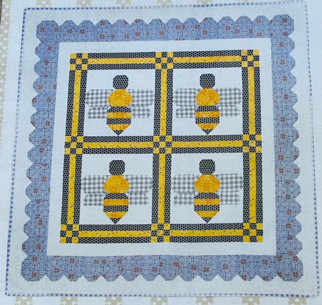 Honey Quilt Kit by Deb Strain Made With Lavender and Honey **cute ...