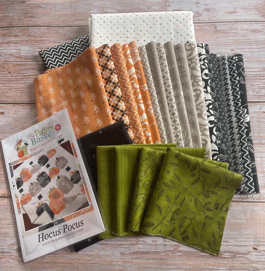 Hocus Pocus Kit W/ Original All Hallows Eve Fig Tree Fabrics - Etsy