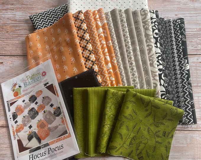 Hocus Pocus Kit W/ Original All Hallows Eve Fig Tree Fabrics - Etsy