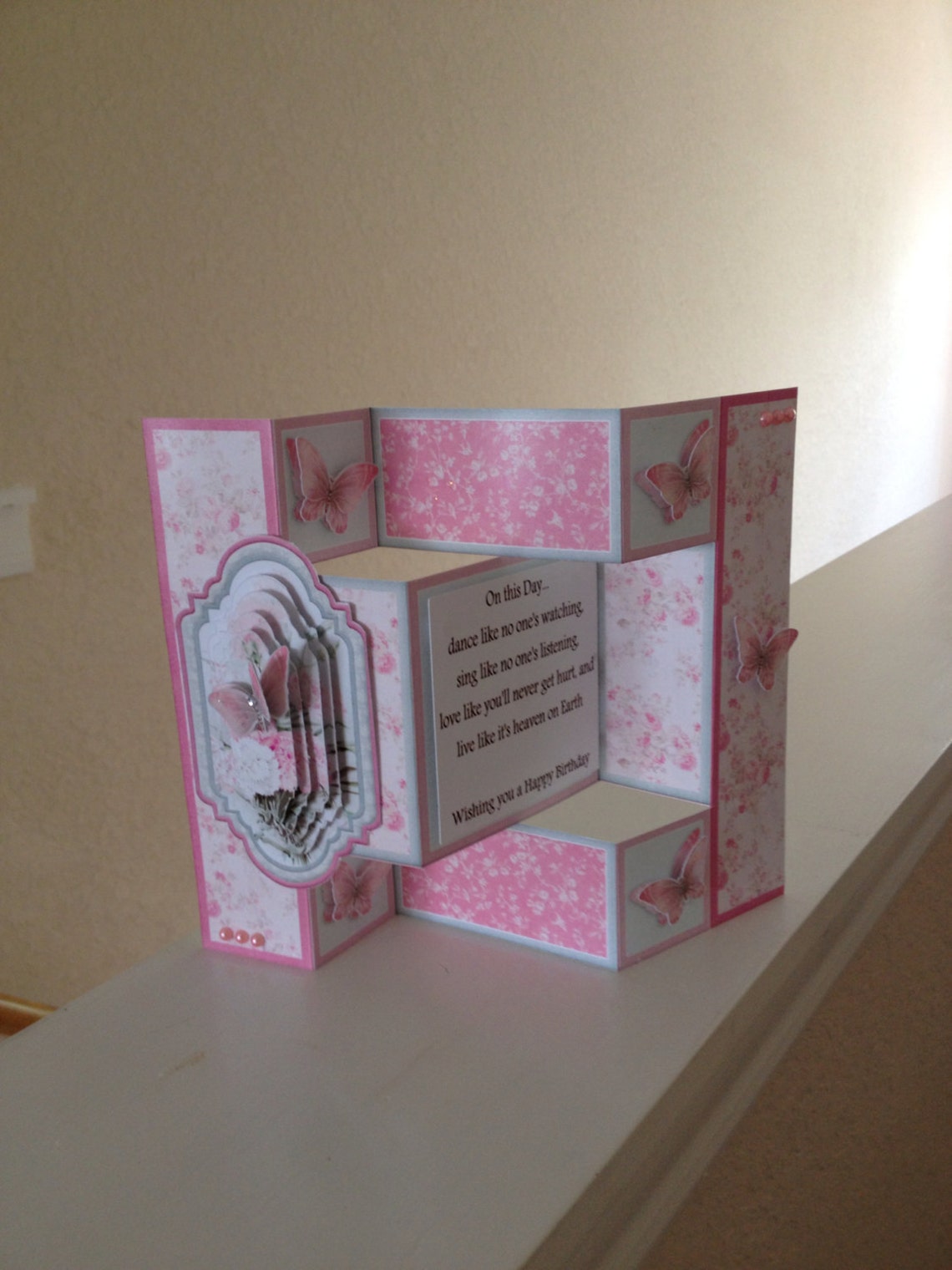 Elegant 3D Card - Etsy