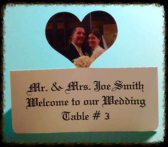 Personalized Photo Place Cards - Etsy