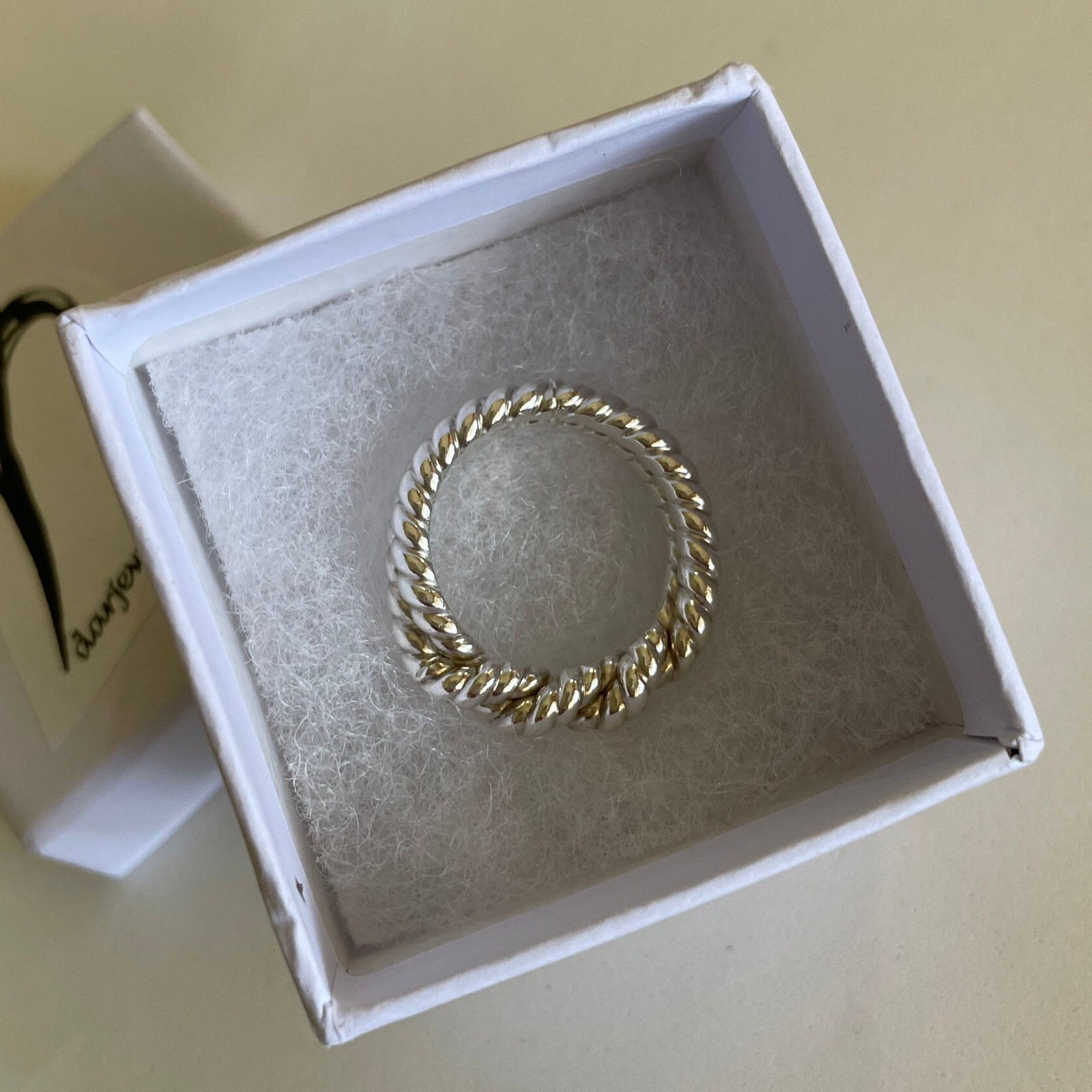 Customized .925 Sterling Cable Ring, Sterling Silver Rope Ring ...