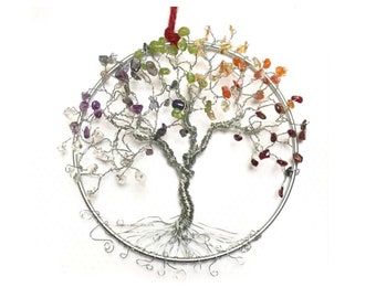 Wire Tree Suncatcher - Etsy