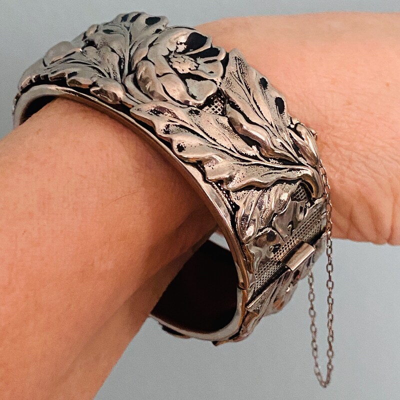 Embossed Bracelet - Etsy