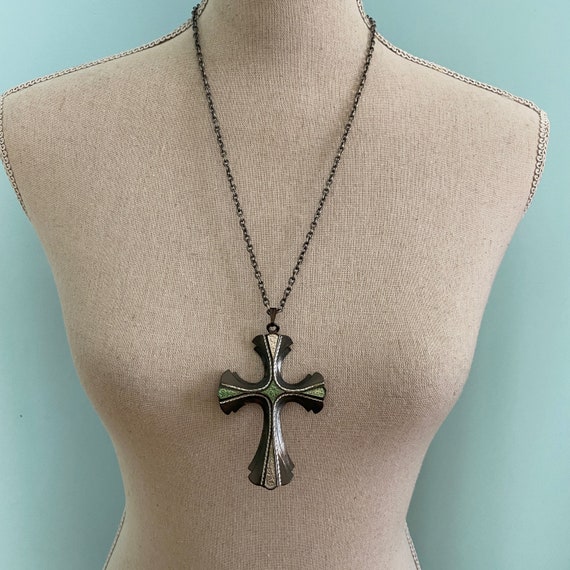Gothic SARAH COVENTRY 1976 Limited Edition Cross Pend… - Gem