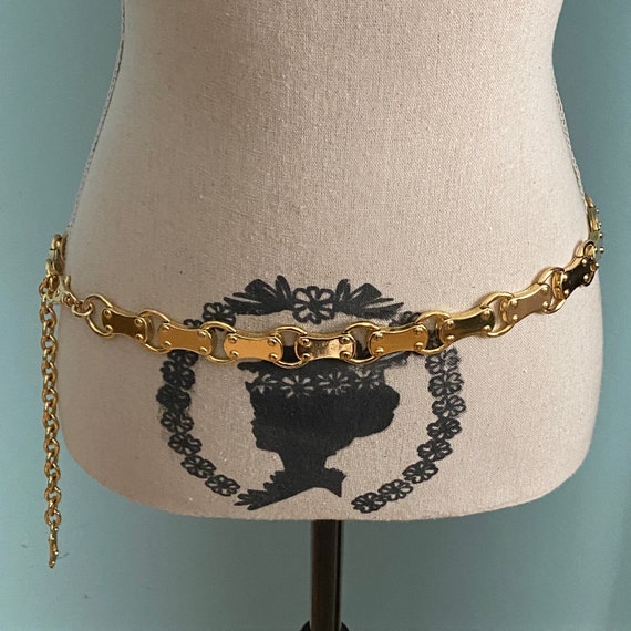 Michael kors gold chain belt store