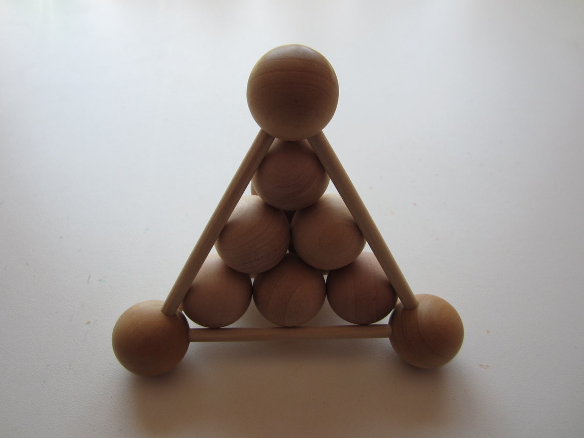 Tetrahedral Sphere Stack - Etsy