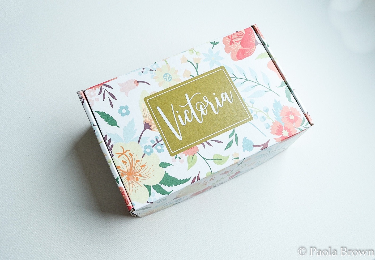 Personalized Gift Box With Name | Custom Gift Box With Lid | Valentine ...