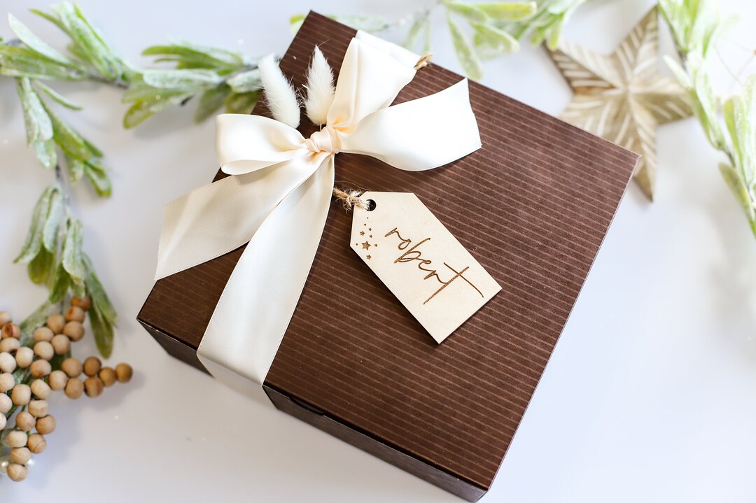 Gift Name Tags, Wooden Gift Tag, Personalized Gift Tag, Personalized ...