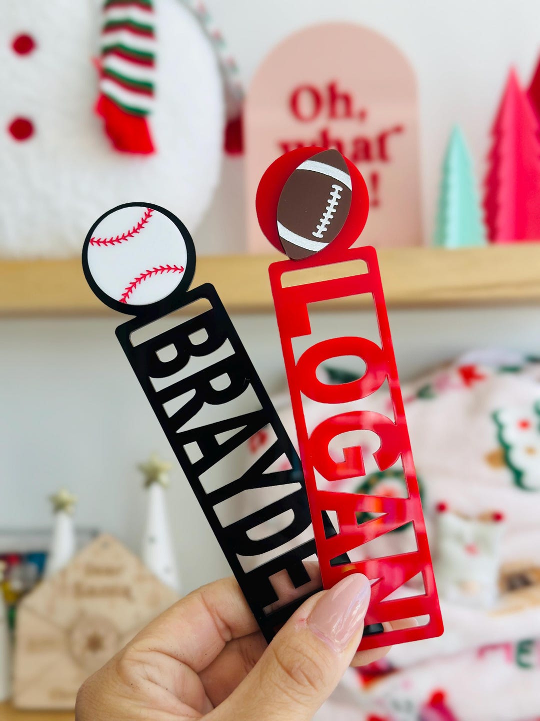 Bookmark for Kids | Kids Personalized Bookmarks | Kids Sports | Kids ...