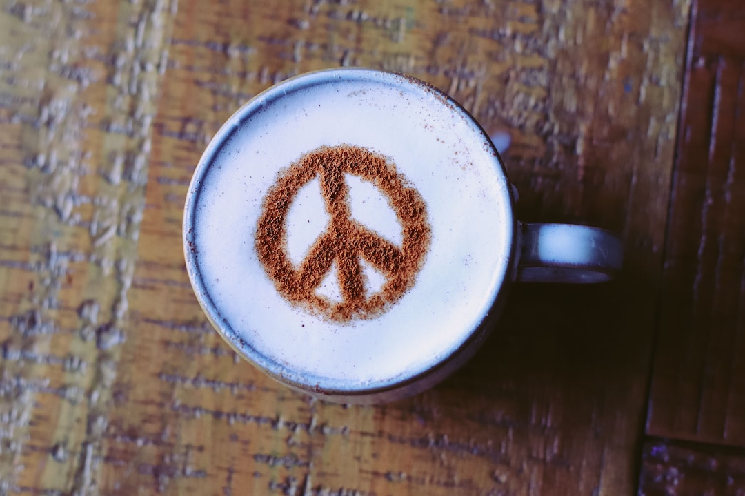 Coffee Stencil; Hot Chocolate Stencil; Peace Coffee Stencil Latte ...