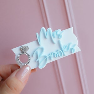 Future Mrs Gift, Future Mrs Cup Name Plate, Bride to Be Gift, Future ...