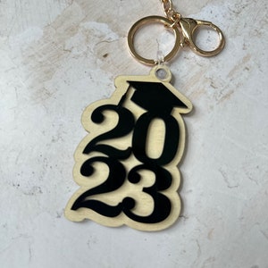 Graduation Gift, 2023 Keychain, Senior Keychain, Car Keys Tag, Grad ...