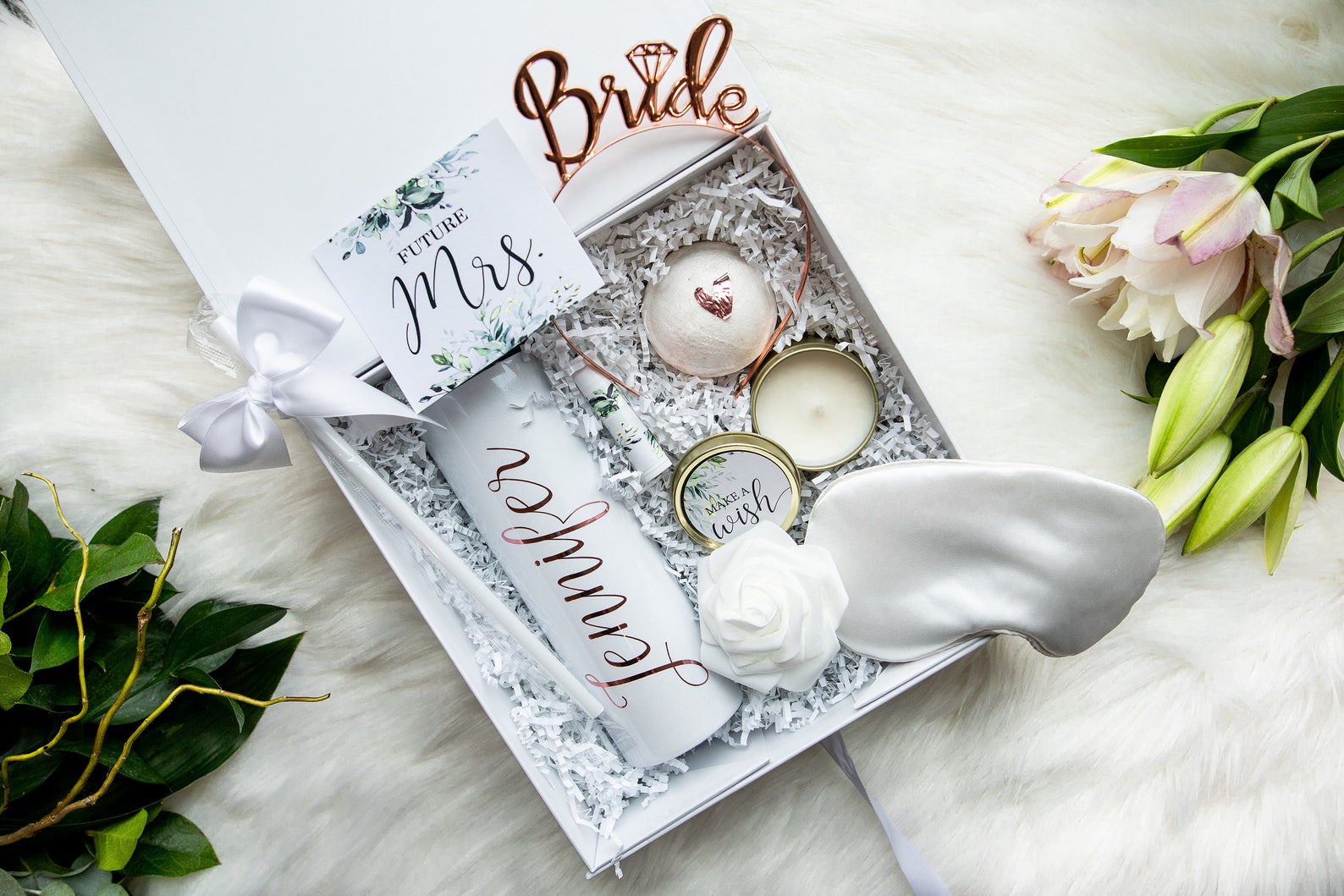Future Mrs Gift Bride to Be Box Fiance Gift Engagement Gift - Etsy
