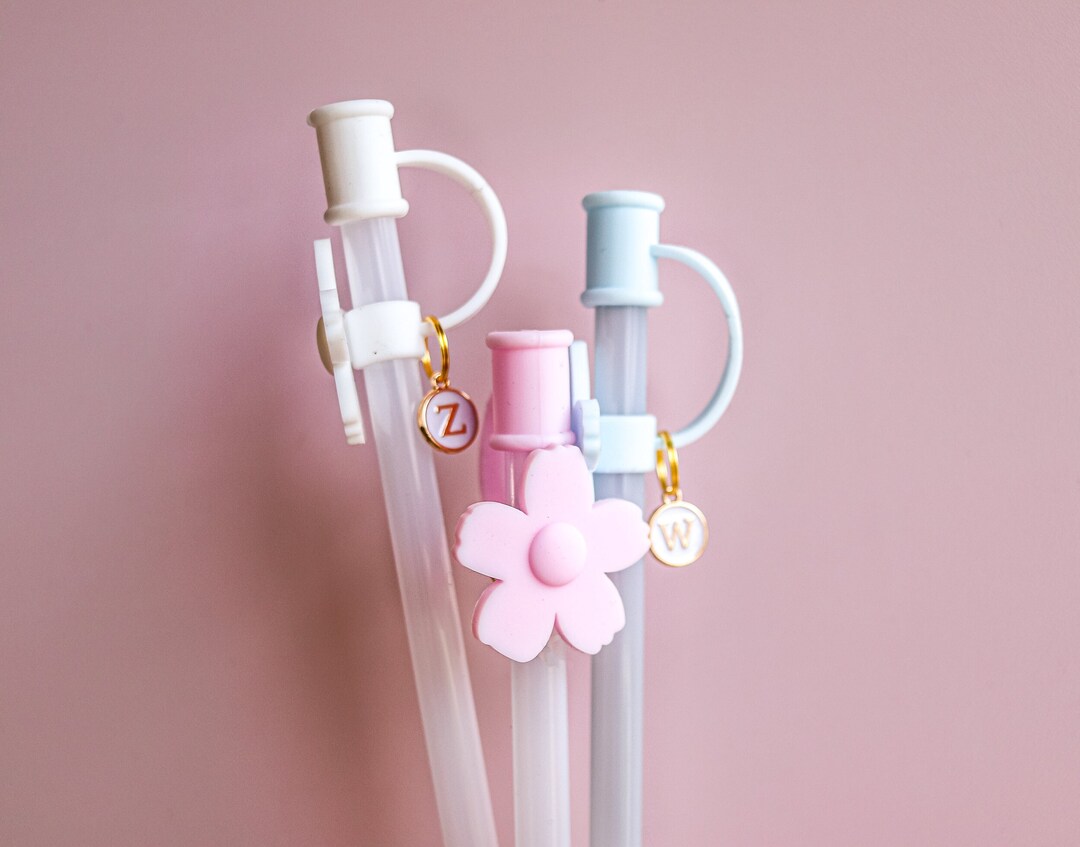 Straw Topper, Cup Accessories, Personalized Straw Cover, Straw Cap ...