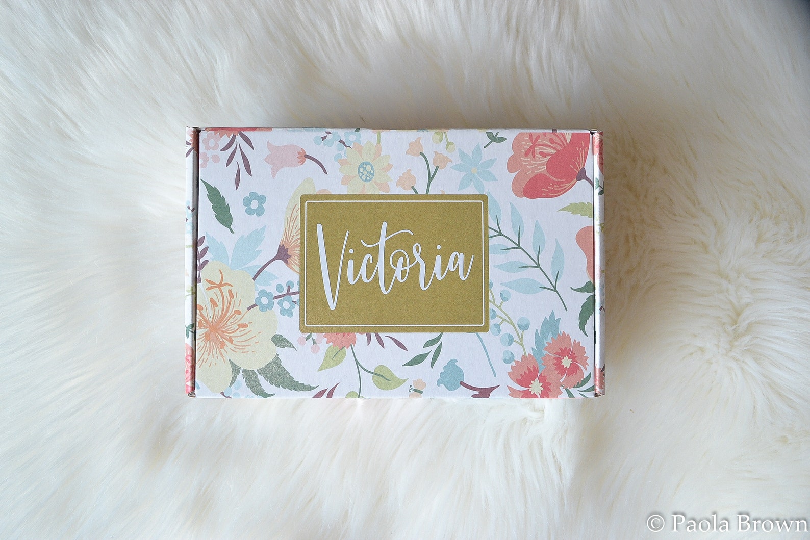 Personalized Gift Box With Name | Custom Gift Box With Lid | Valentine ...