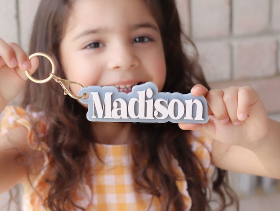 Personalized Custom Name Tag Backpack Tag for Boys Backpack - Etsy