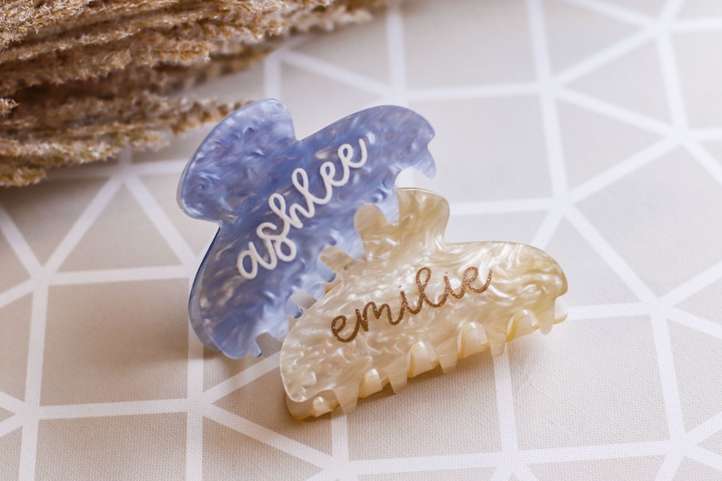 Personalized Hair Claw Hair Claw Hair Clip Hair Claw Clip - Etsy