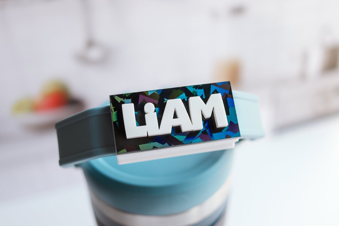 Water Bottle Name Plate Iceflow Name Plate for Handle, Tumbler ...