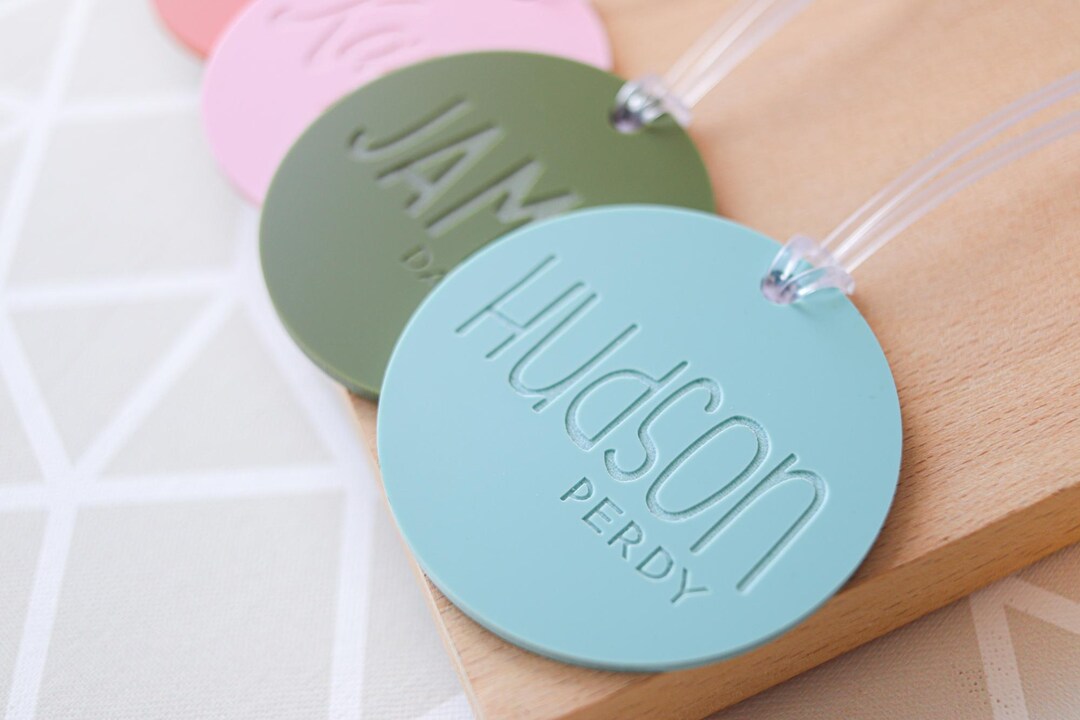 Backpack Tag, Luggage Tag, Bag Tags Personalized ID Tags Custom Luggage ...