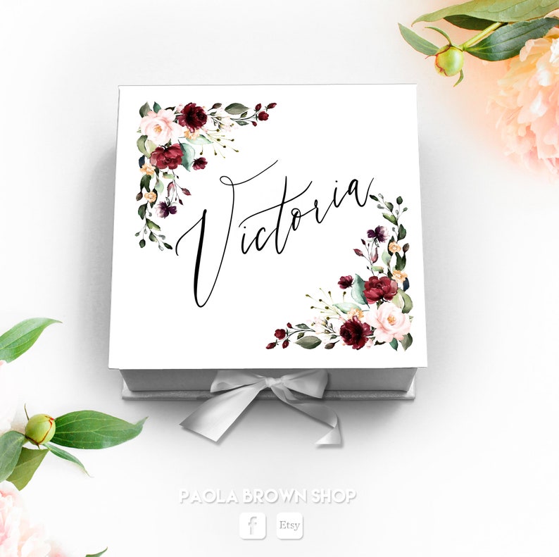 Long Distance Gift Box Bride to Be Box - Bridesmaid Box Set - Asking ...