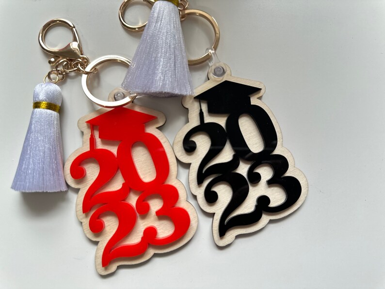 Graduation Gift, 2023 Keychain, Senior Keychain, Car Keys Tag, Grad ...