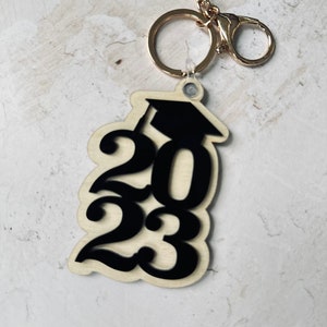 Graduation Gift, 2023 Keychain, Senior Keychain, Car Keys Tag, Grad ...
