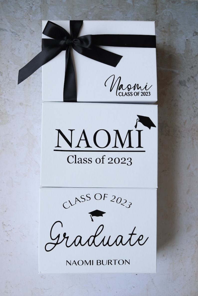 Graduation Gift Box -empty, High School Graduation Gift Box ...