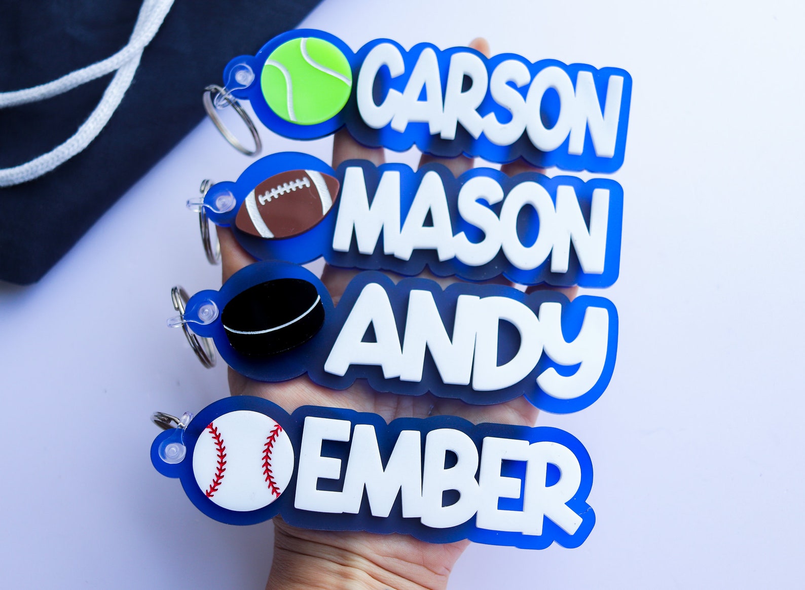 Personalized Basketball Bag Name, Backpack Tag Bag Tag, Custom Name ...