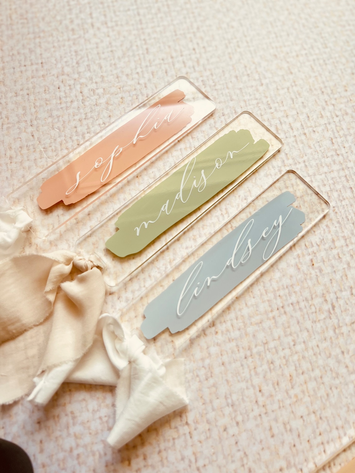 Personalized Bookmark Acrylic Book Mark Bookmark - Etsy