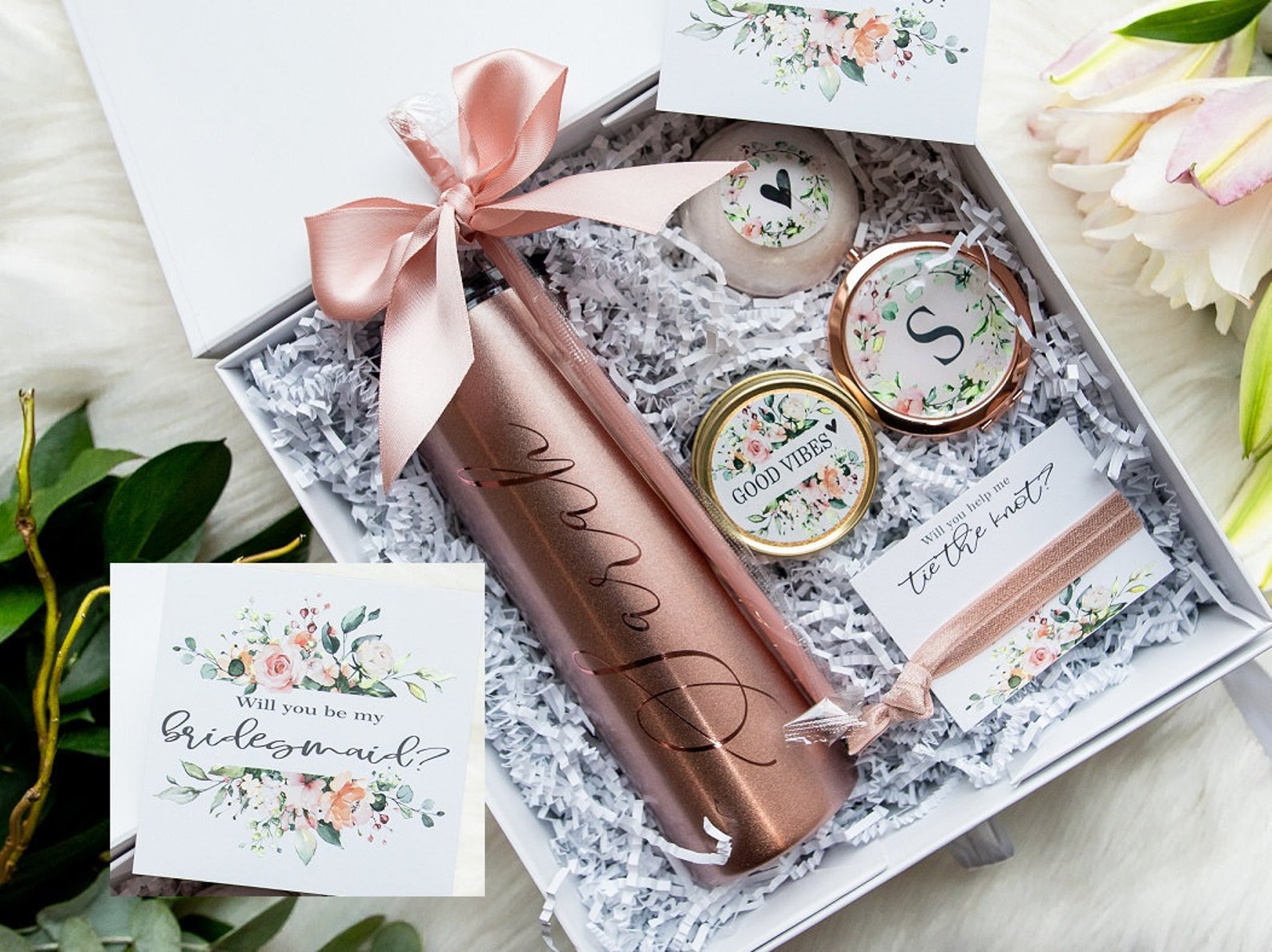 Bridesmaid Box Gifts Bride Gift Box Bridal Party Box DIY - Etsy