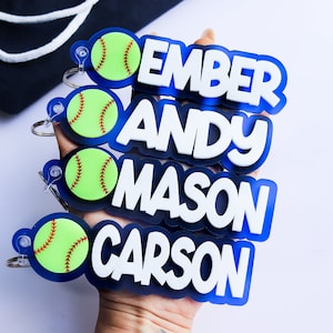 Personalized Basketball Bag Name, Backpack Tag Bag Tag, Custom Name ...