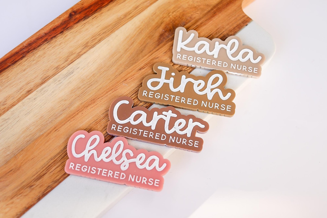 Custom Acrylic Name Tag, Magnetic Name Tags, Acrylic Name Badge Acrylic ...