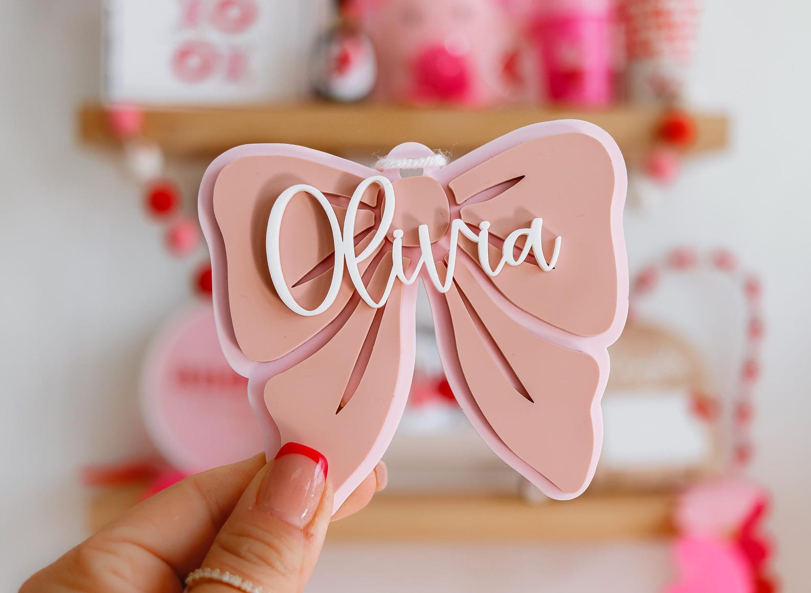 Bow Name Tag | Day Tags| | Tags| Personalized Basket Tag| Bow Name Tag ...