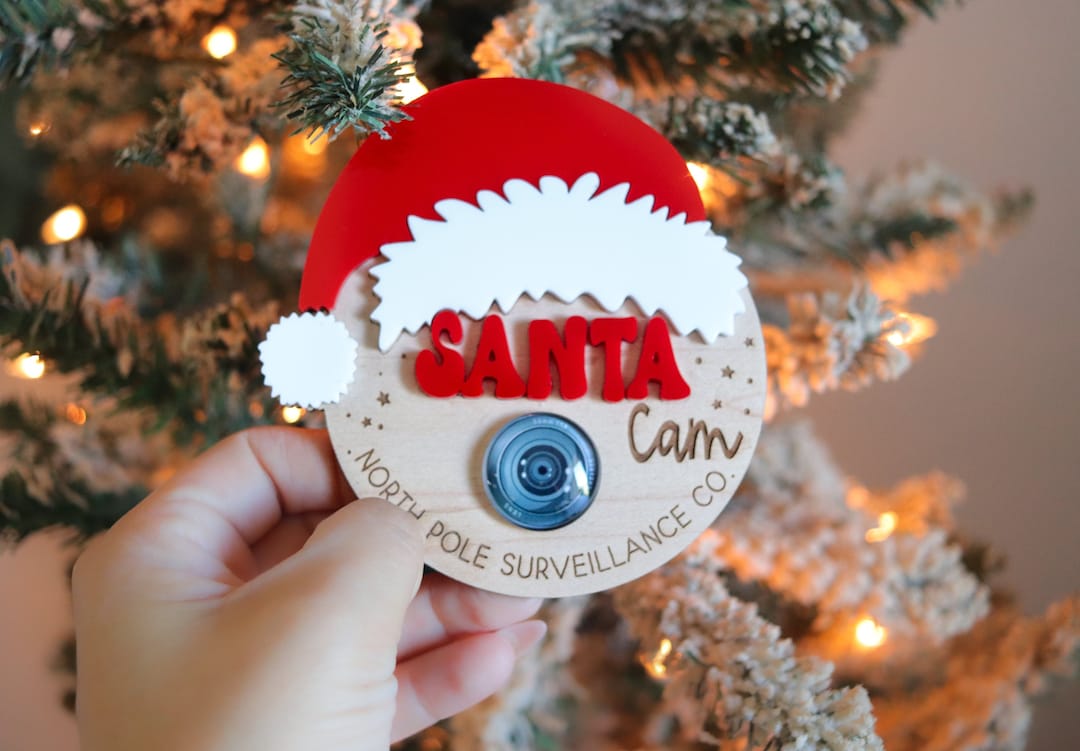 Santa Cam, Christmas Cam Santa Cam Santa Surveillance Santa Camera ...