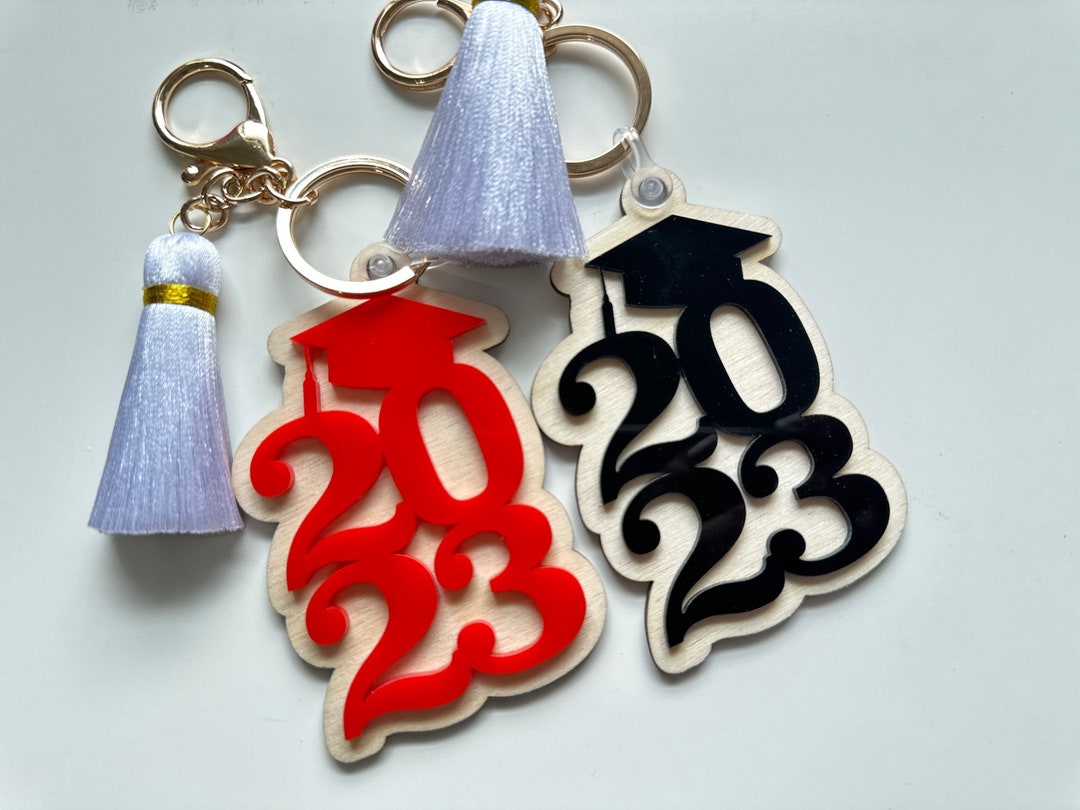 Graduation Gift, 2023 Keychain, Senior Keychain, Car Keys Tag, Grad ...