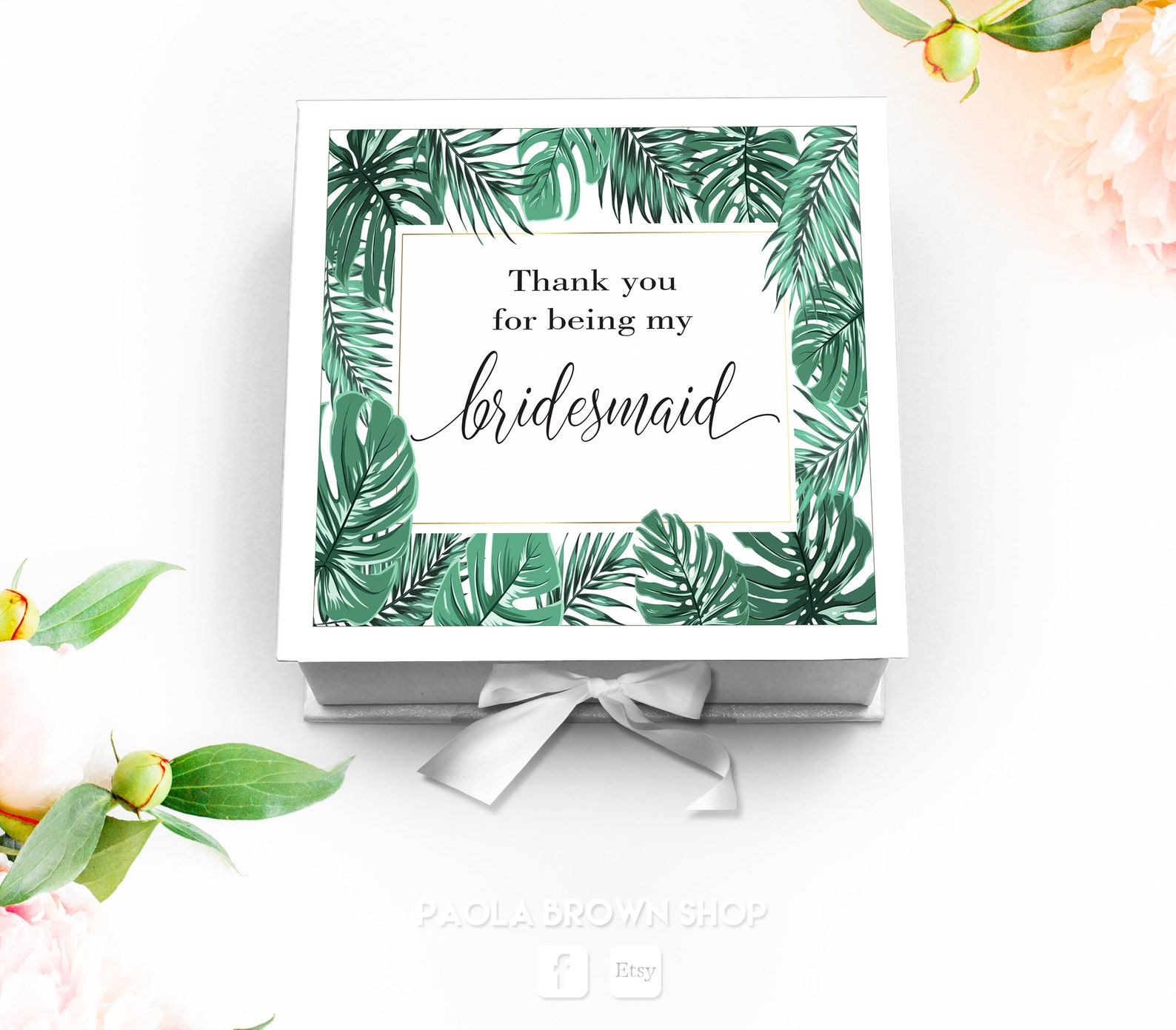 Long Distance Gift Box Bride to Be Box - Bridesmaid Box Set - Asking ...