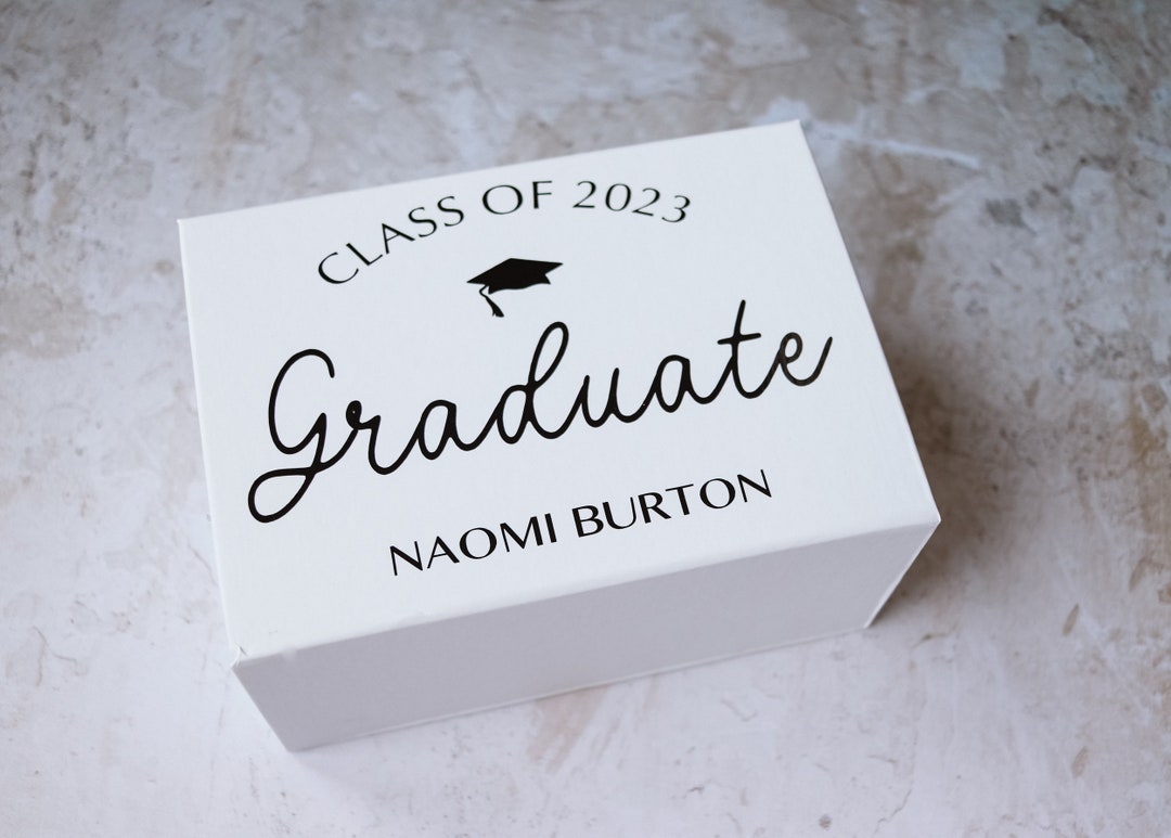 Graduation Gift Box -empty, High School Graduation Gift Box ...