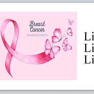 30 Personal Address Labels Breast Cancer Awareness (jx 557) - Etsy