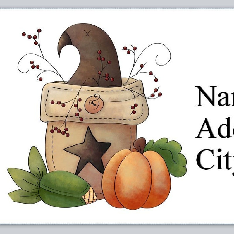 Primitive Labels - Etsy