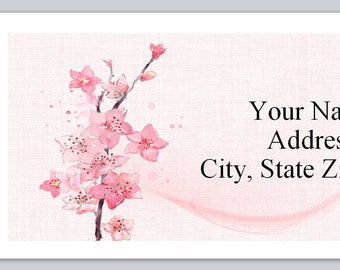 Pink Address Labels | Etsy