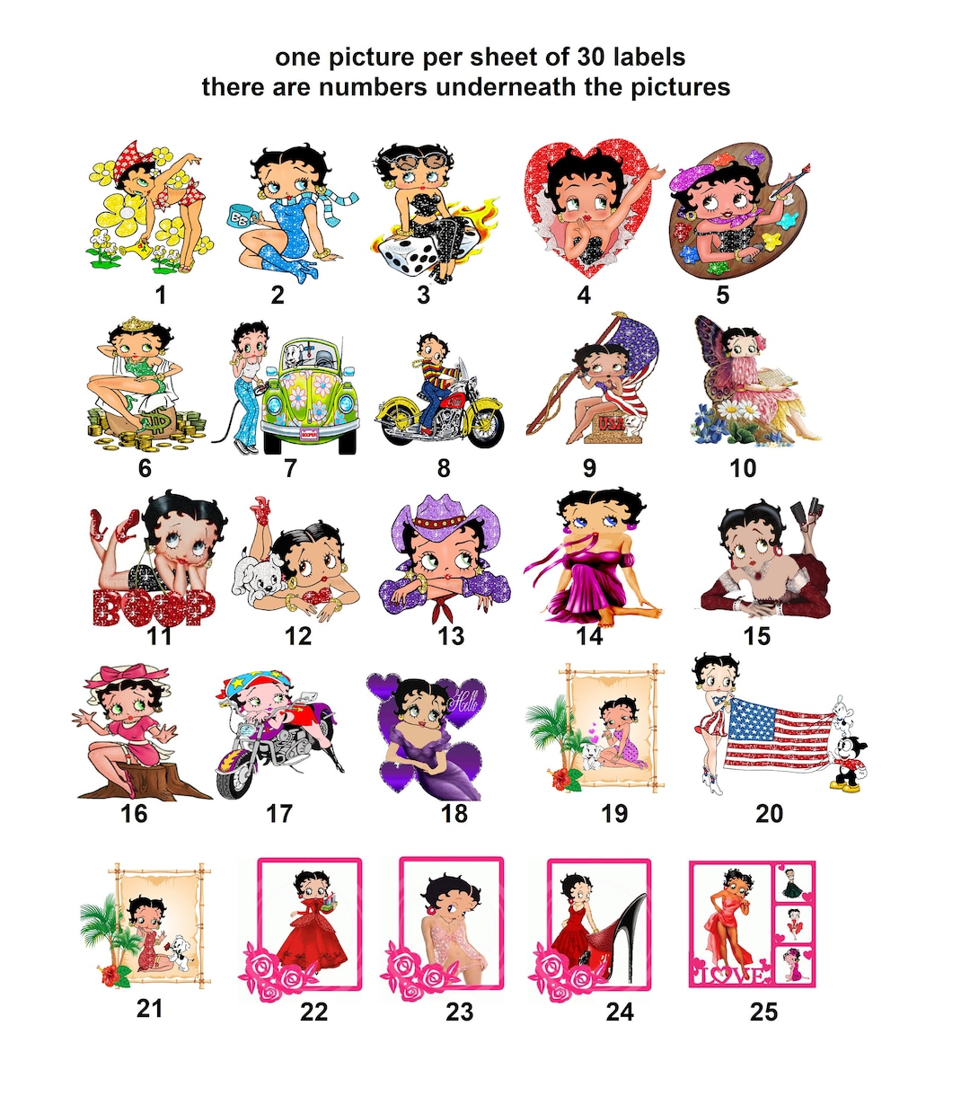 30 Personal Address Labels Vintage Lady (bb 1) - Etsy