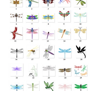 30 Personal Address Labels Dragonflies (dr 1) - Etsy
