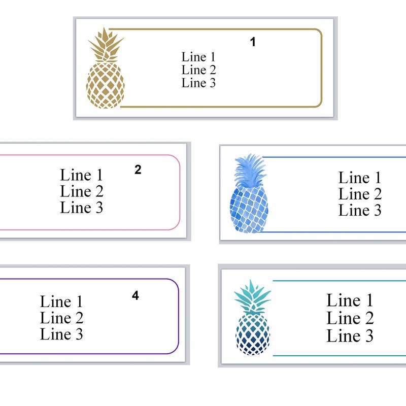 Pineapple Sticker - Etsy